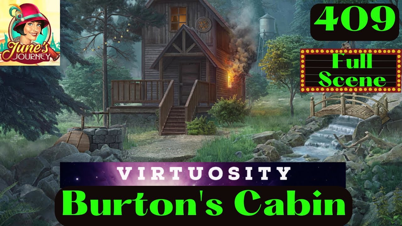 JUNE'S JOURNEY 409 | BURTON'S CABIN (Hidden Object Game) *Full Mastered ...