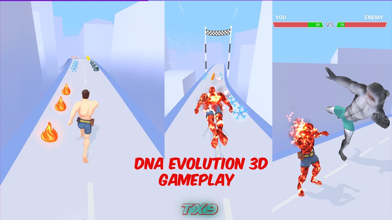 DNA evolution 3d gameplay #gaming #video #gameplay #gamingvideos #games ...
