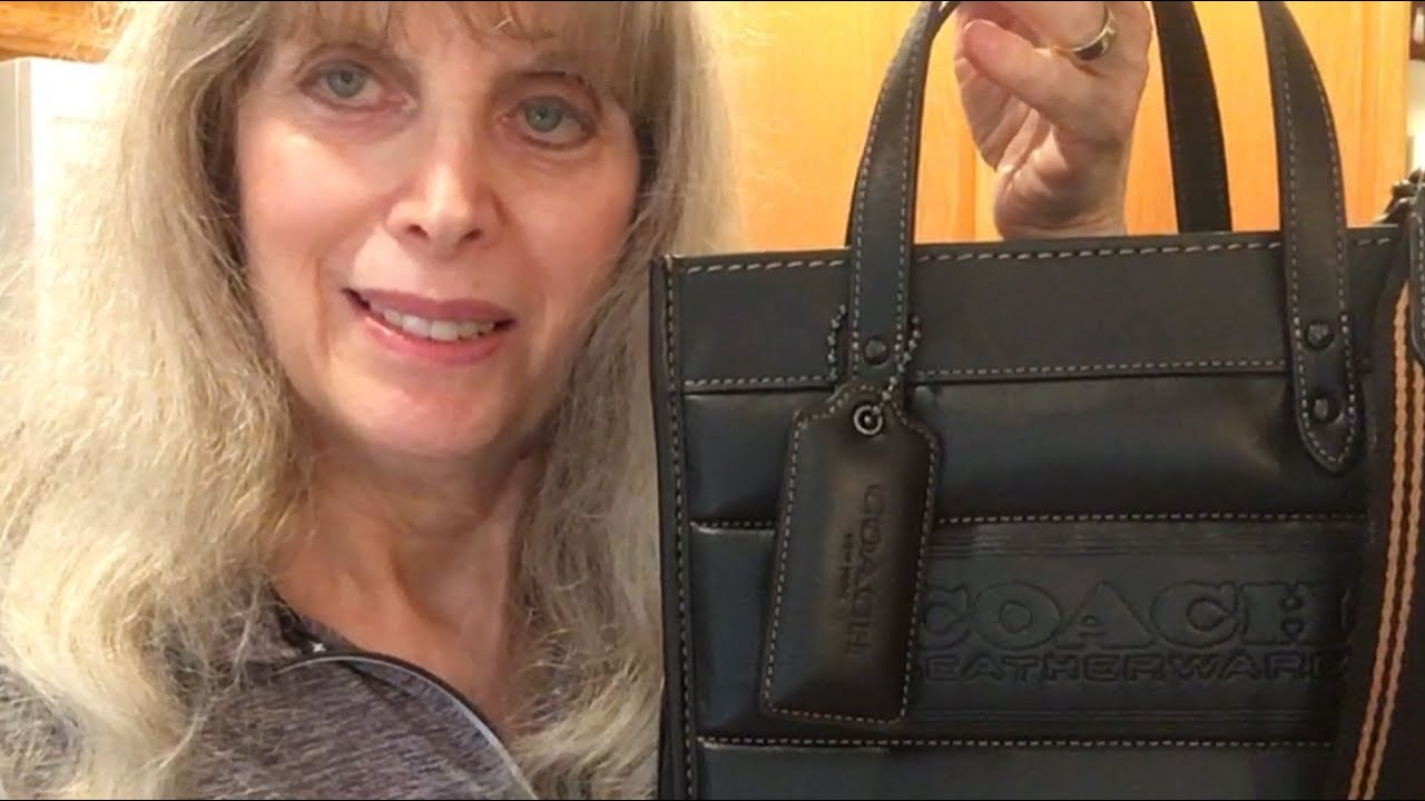 Coach Summer Sale: FIELD TOTE 22 With Quilting Unboxing - YouTube
