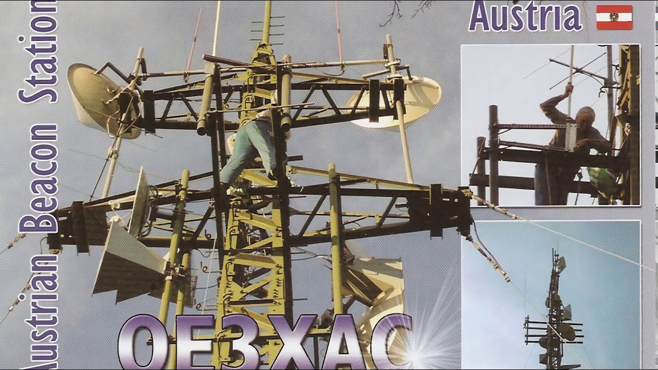 OE3XAC HF beacon - CW 28.188 MHz - YouTube