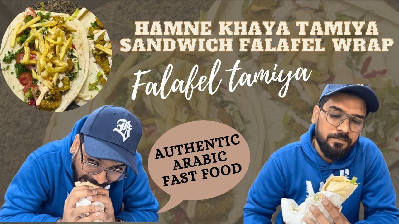 Hamne khaya Tamiya sandwich Falafel Wrap || Falafel Tamiya || Authentic ...
