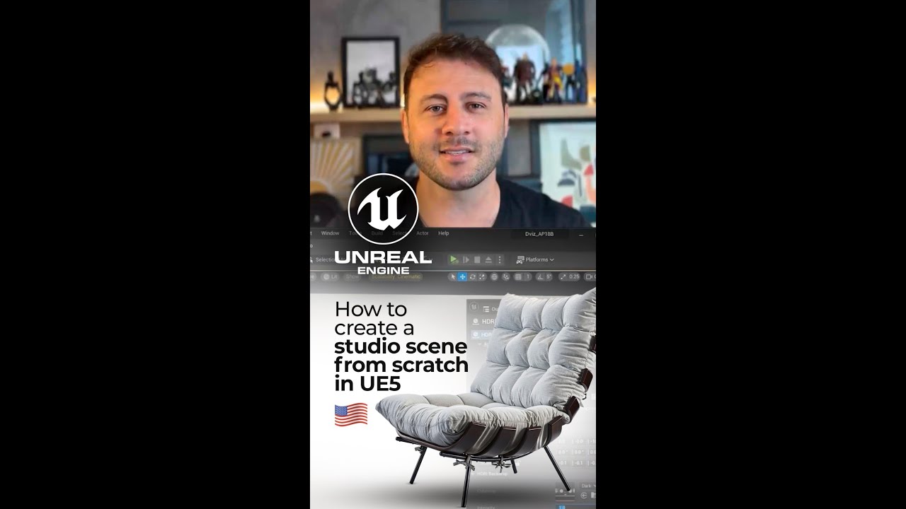 CREATING AN INSANE STUDIO IN 5 MINUTES IN UNREAL ENGINE 5 - YouTube