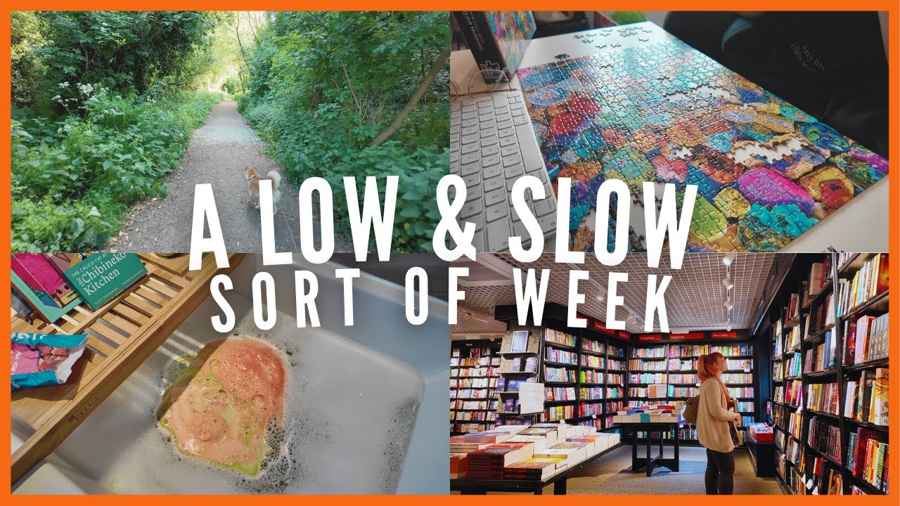 A Low and Slow Sort Of Week | Self Care Reading Vlog - YouTube