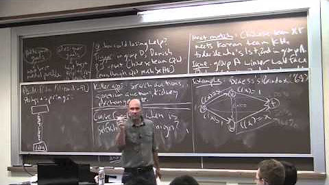 Algorithmic Game Theory (Stanford CS364A, Fall 2013) - YouTube