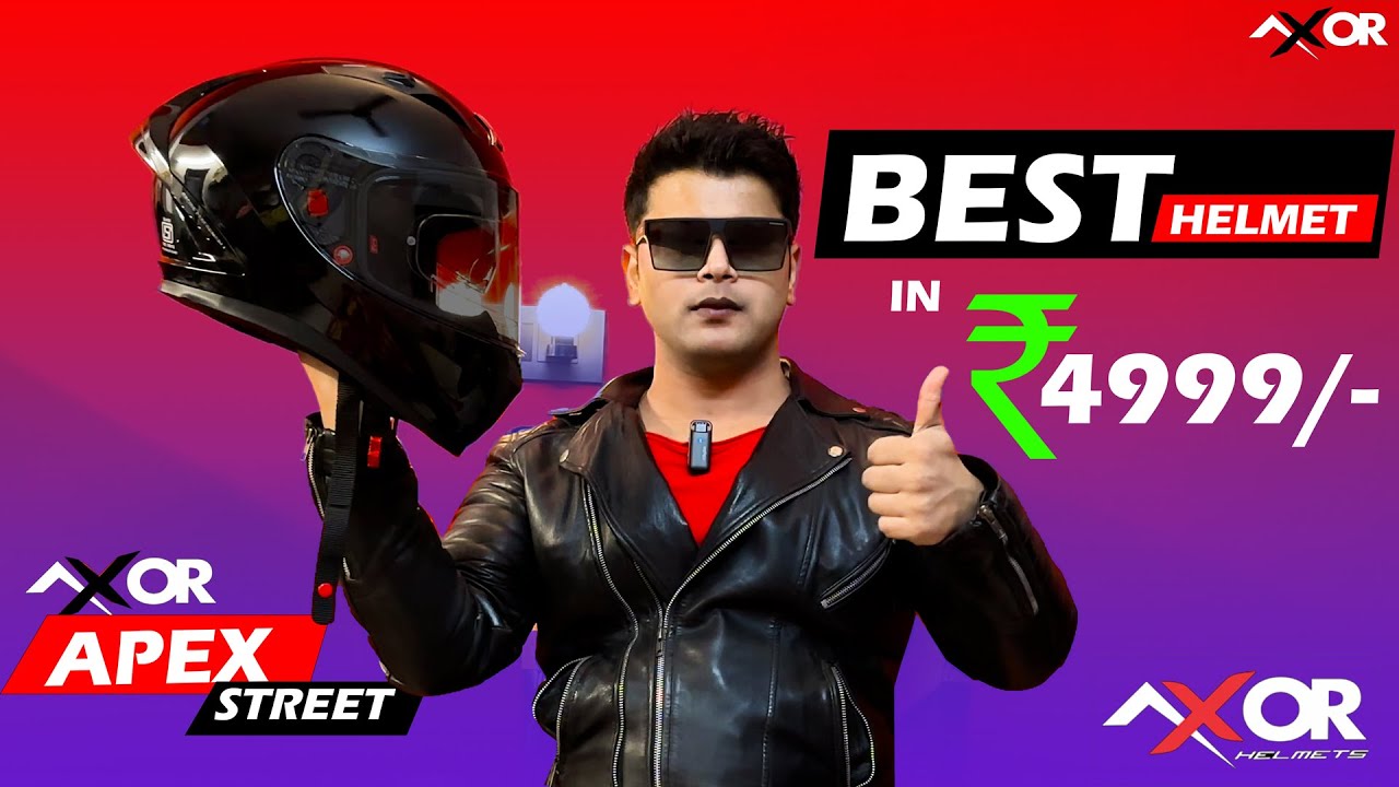 Axor New Apex Street Helmet😍 Axor Apex Street Unboxing Review | Best ...