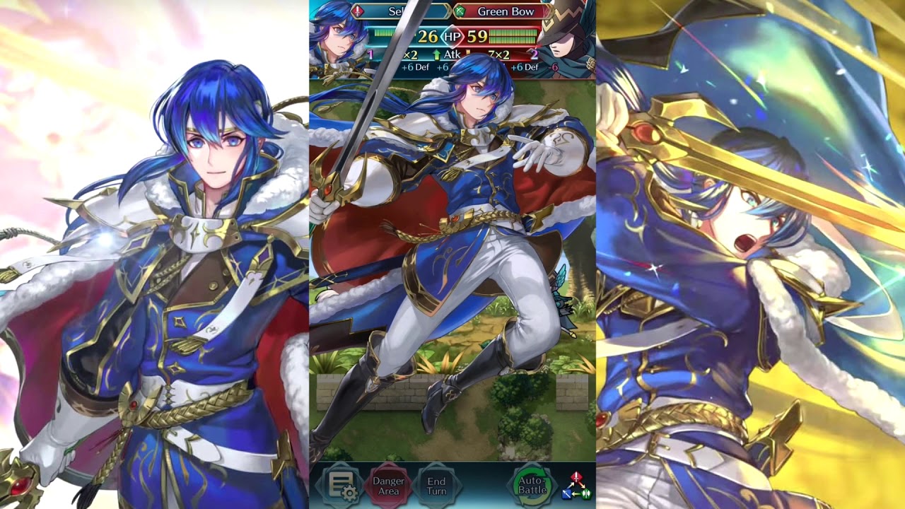 FEH - Meme Seliph vs LBHB Noble Nino Infernal True Solo - YouTube