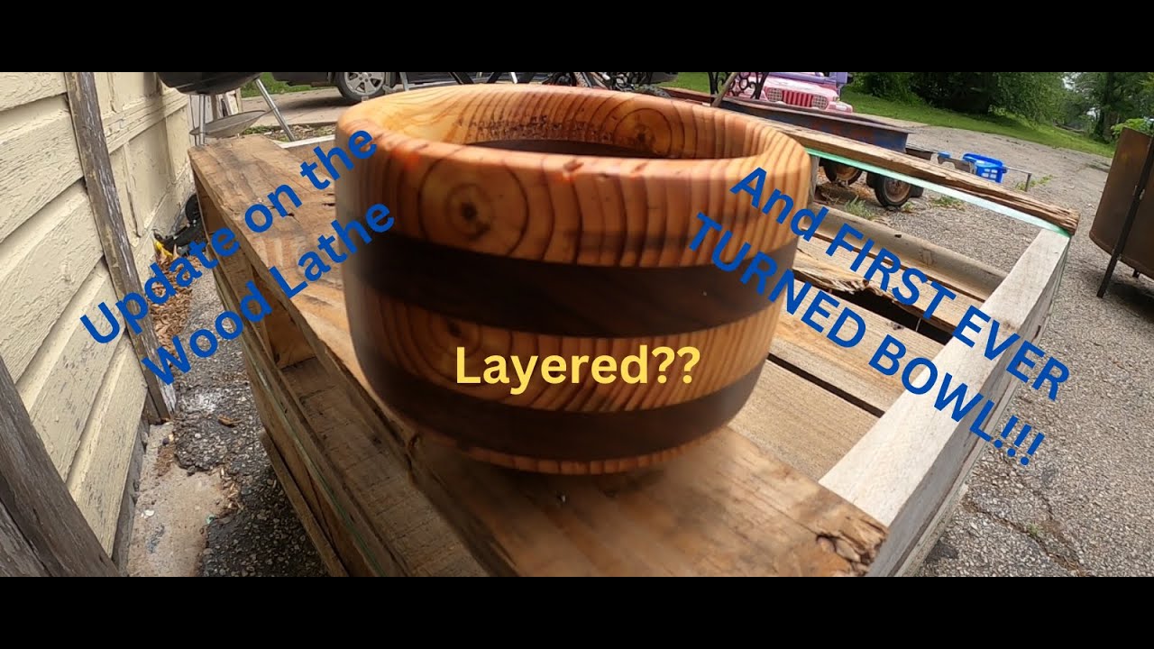 First time ever turning wood! (Will the lathe stay this way?) - YouTube