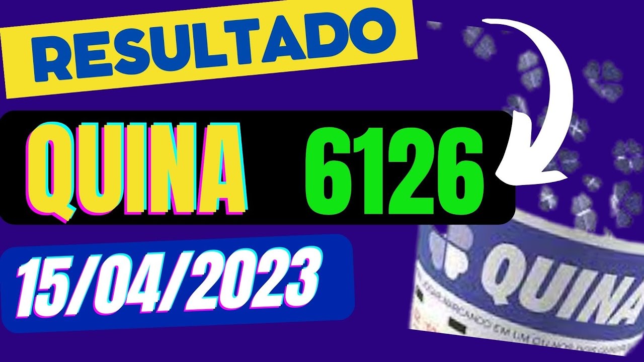 RESULTADO QUINA 6126 - RESULTADO QUINA CONCURSO 6126 - Resultado da ...