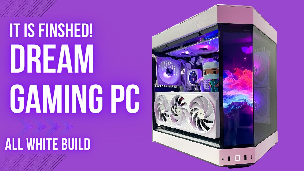 $3500 All White PC build | Hyte Y60 | Ryzen 9 7900X | RTX 4080 | - YouTube