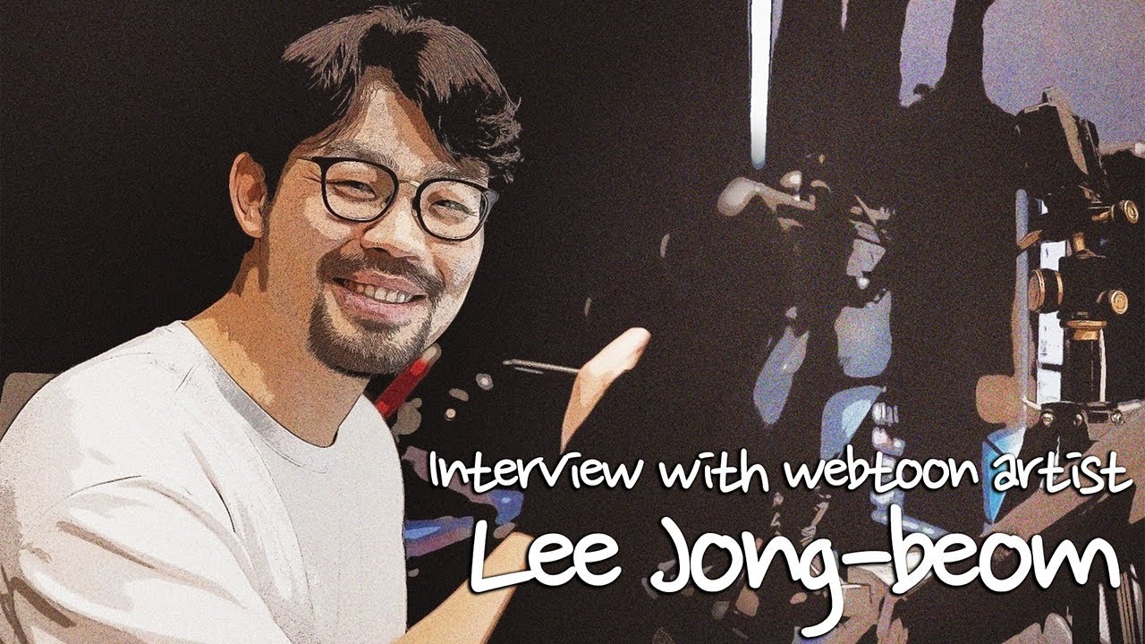 Interview with webtoon artist Lee Jong-beom I 웹툰작가 이종범 - YouTube