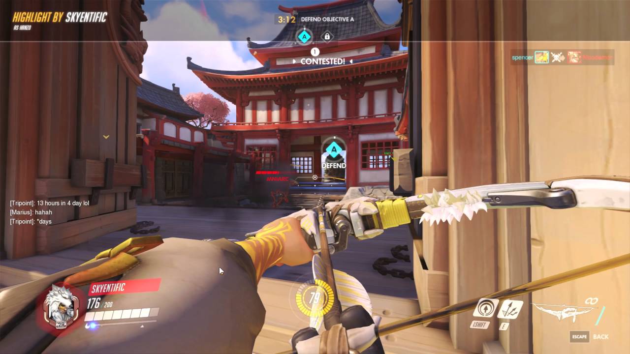 [BETA] Overwatch Clip #17 Hanzo - YouTube