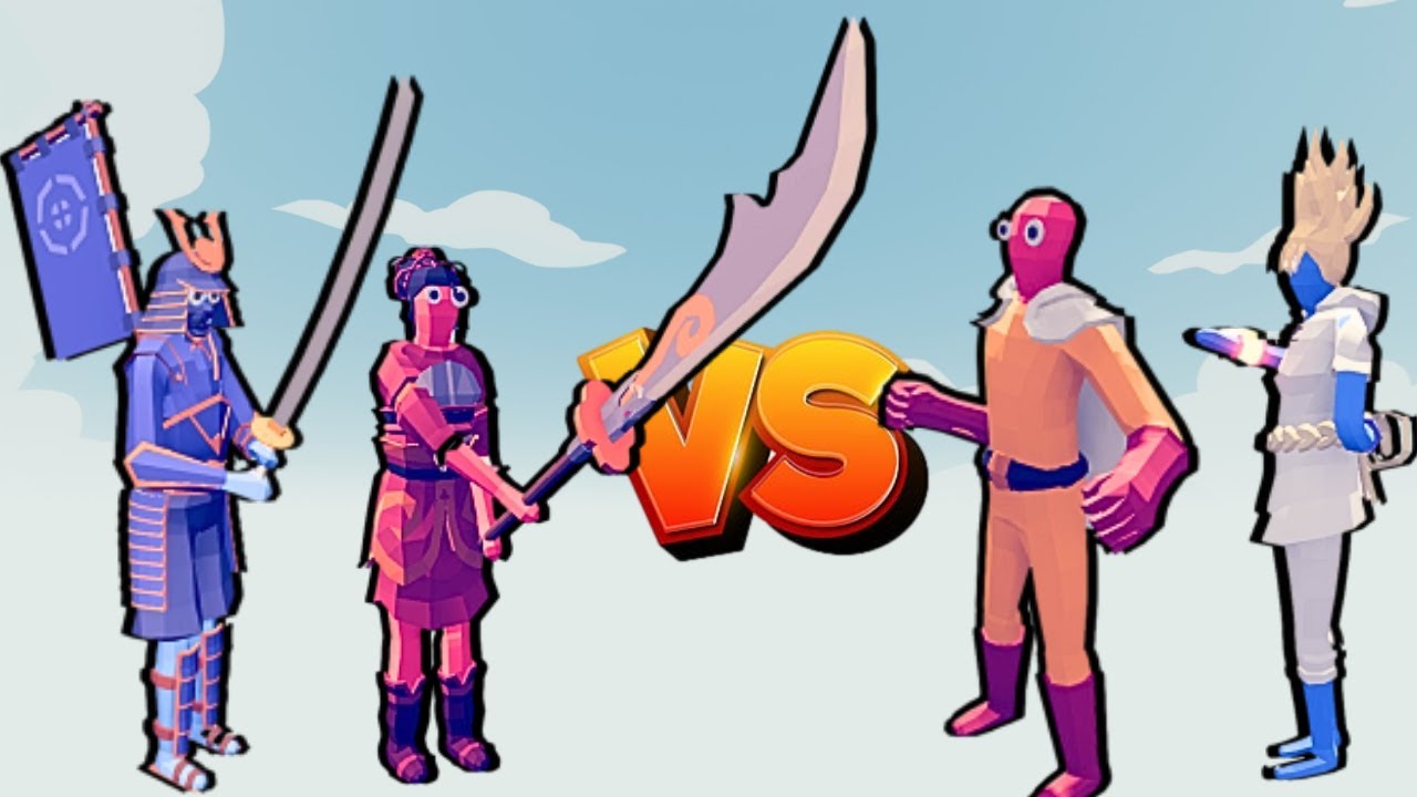 SHOGUN SAMURAI and LADY RED JADE vs ALL TABS UNITS (BOSS) - Totally ...