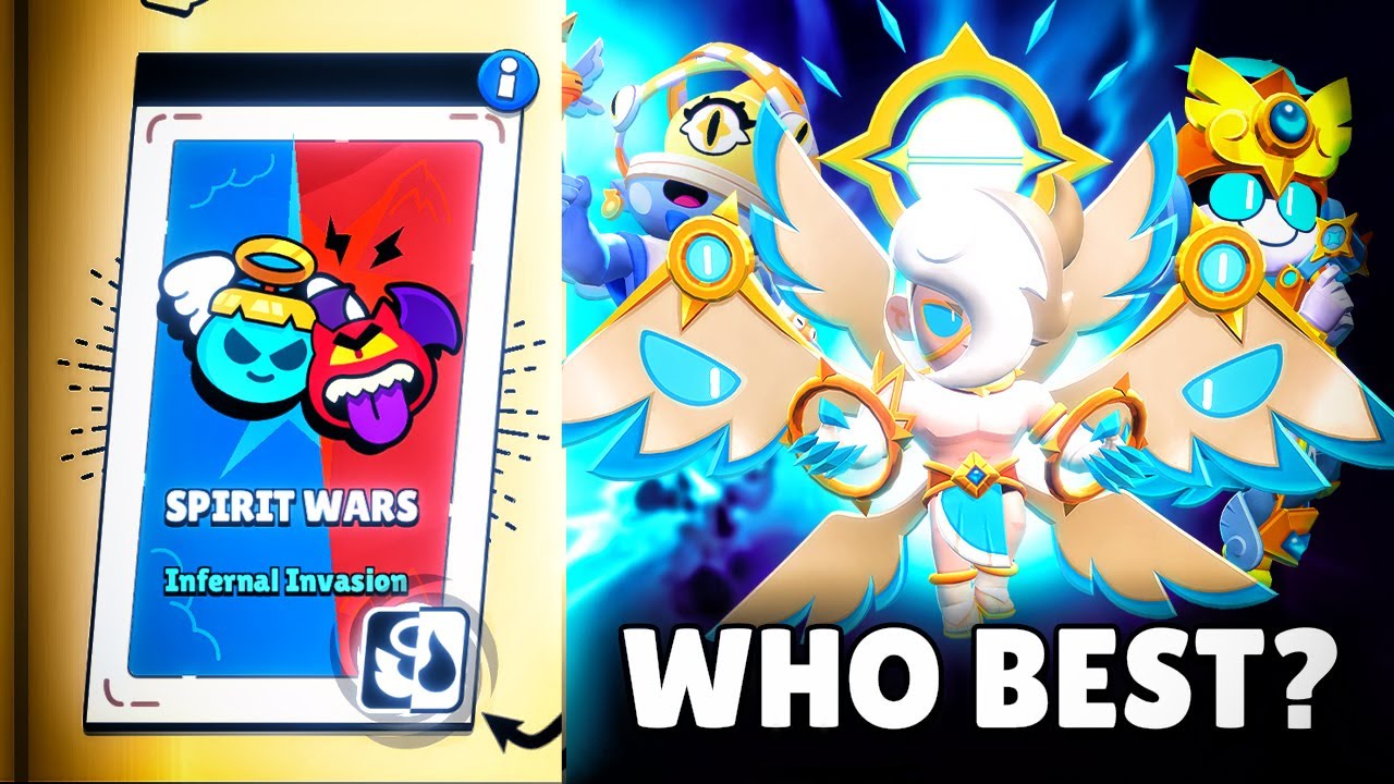 TOP 3 BRAWLERS for SPIRIT WARS | Brawl Stars - YouTube