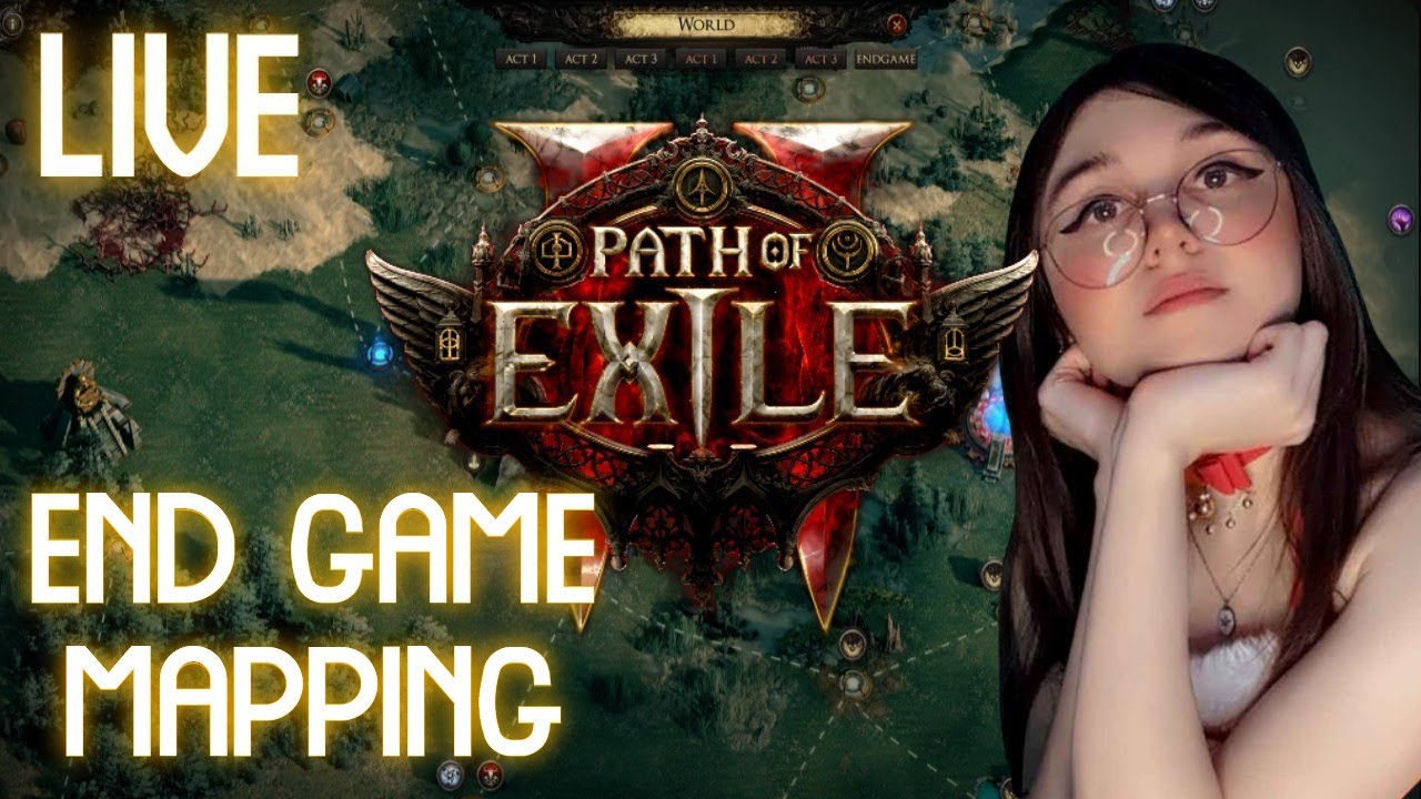 🔴 [LIVE] Path of Exile 2 END GAME MAPPING LIGHTNING XBOW DEADEYE !guide - YouTube