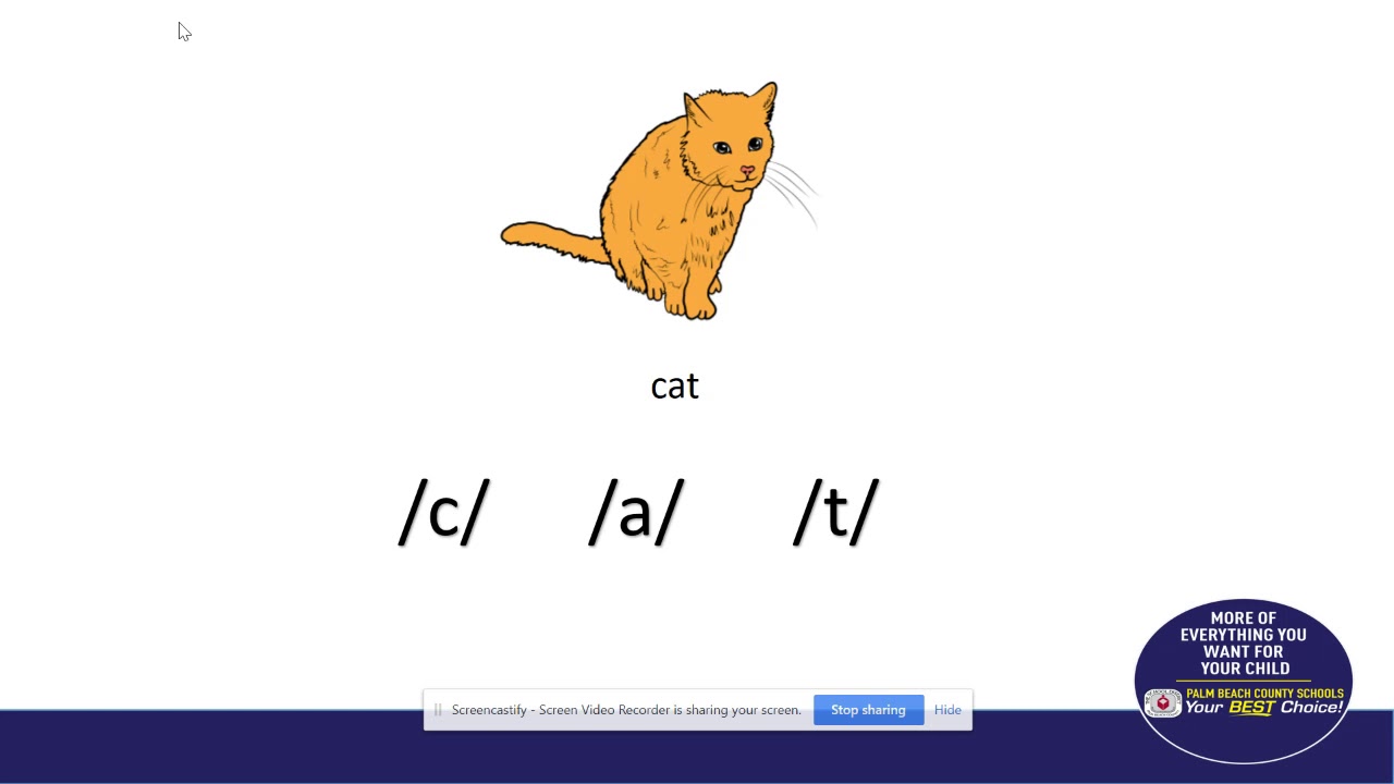 Segment Letter Sounds PreK - YouTube