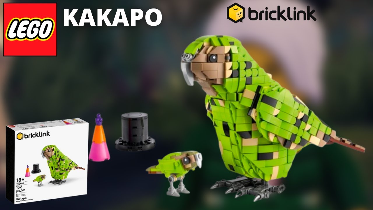Kakapo: LEGO Bricklink AFOL Designer Program Review - YouTube