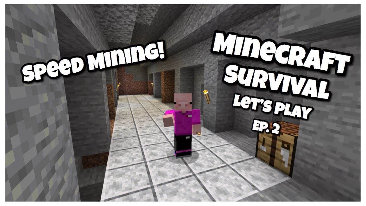Speed Mining | Minecraft Monday Ep.2 - YouTube
