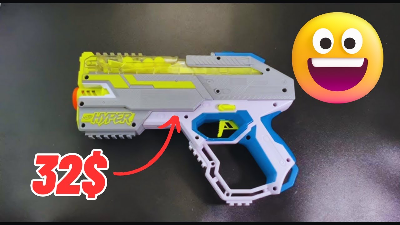 Unboxing NERF HYPER RUSH 40 in Malaysia - YouTube