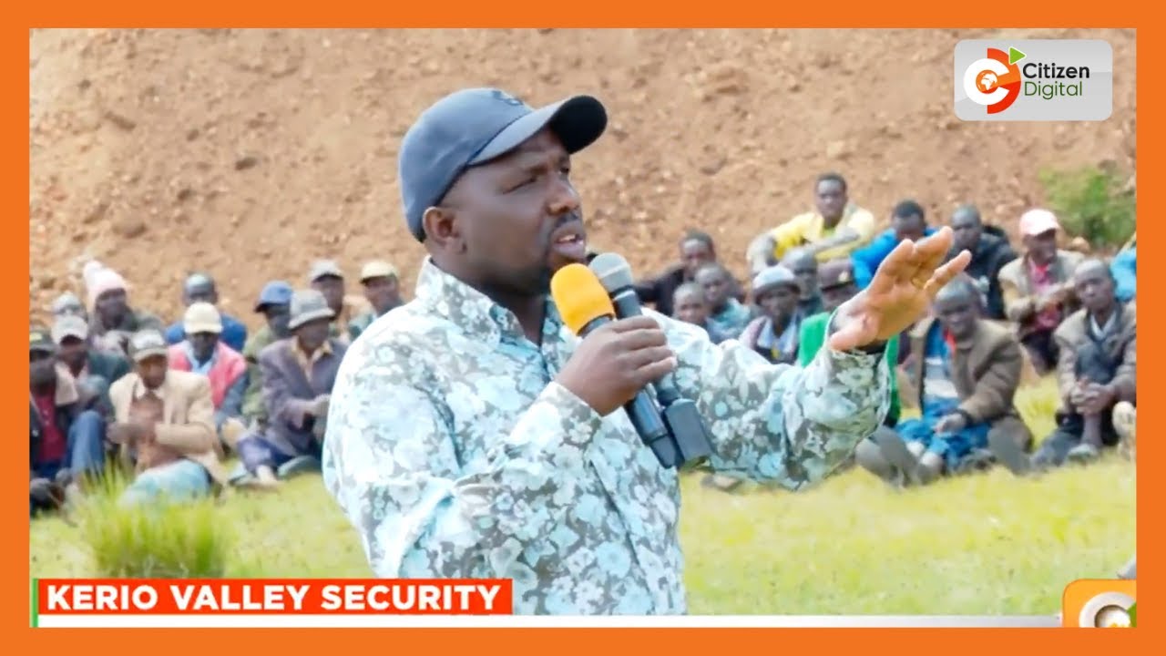 Interior CS Murkomen applauds Kerio Valley communities for keeping ...