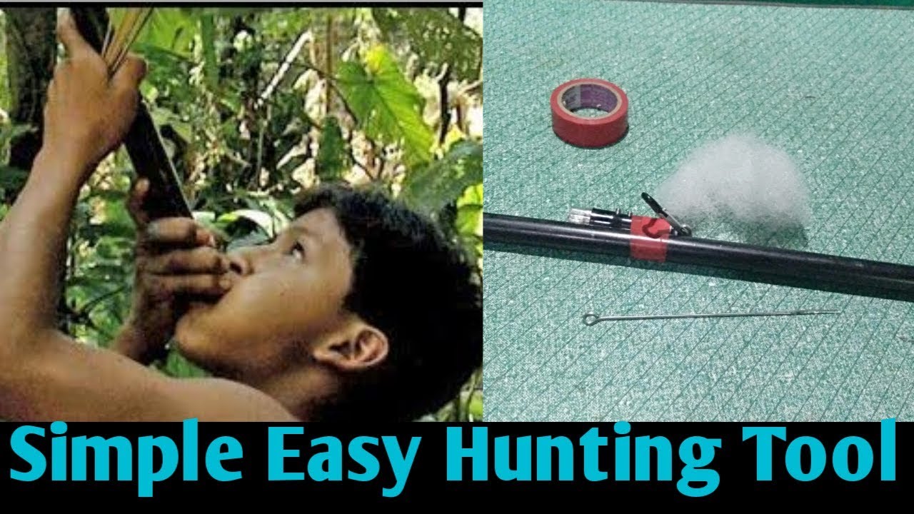 Tribes Hunting Tools Easy to way | How to make needle hunting tool ...