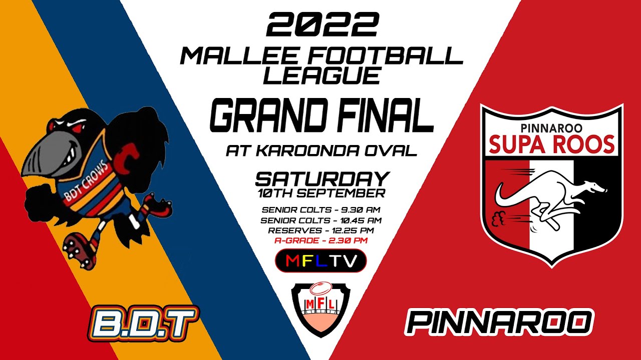Grand Final - A-Grade - B.D.T Vs Pinnaroo At Karoonda Oval - YouTube