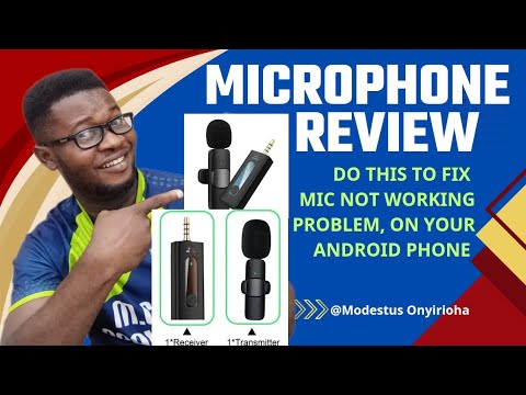 Mic Review: How I Solved Microphone Not Working Problem On Mobile # ...
