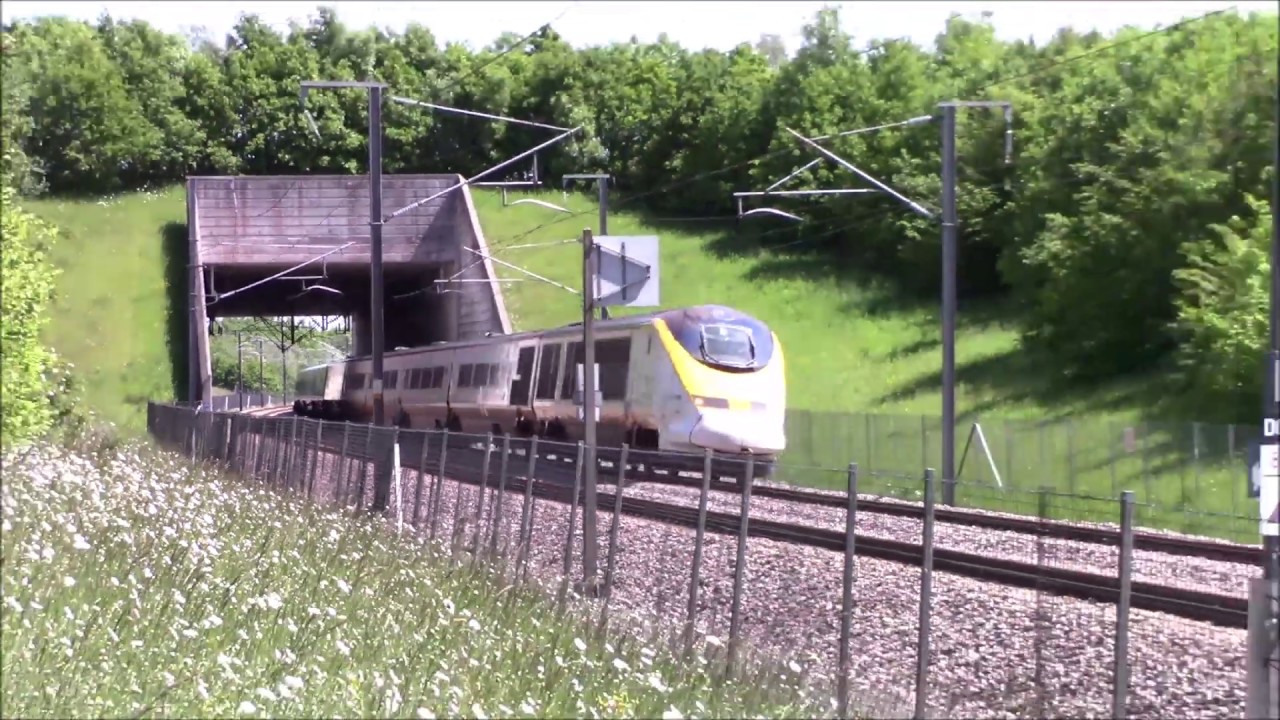 Original Class 373 Eurostar back on HS1 20/5/20 - YouTube