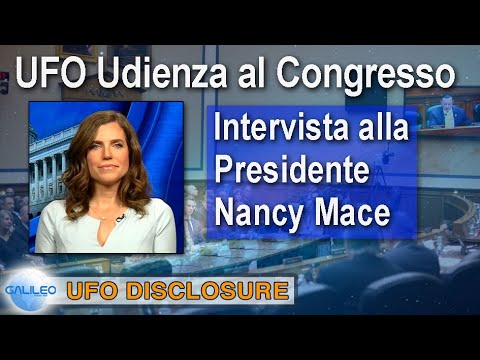 UFO/UAP Udienza al Congresso - intervista alla Pres. Nancy Mace : 熟女の...