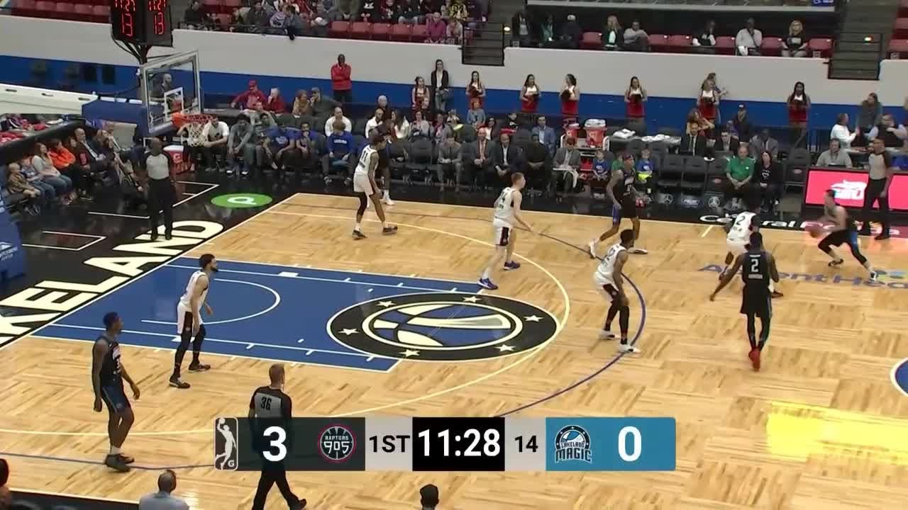 Melvin Frazier Jr. with 27 Points vs. Raptors 905 - YouTube