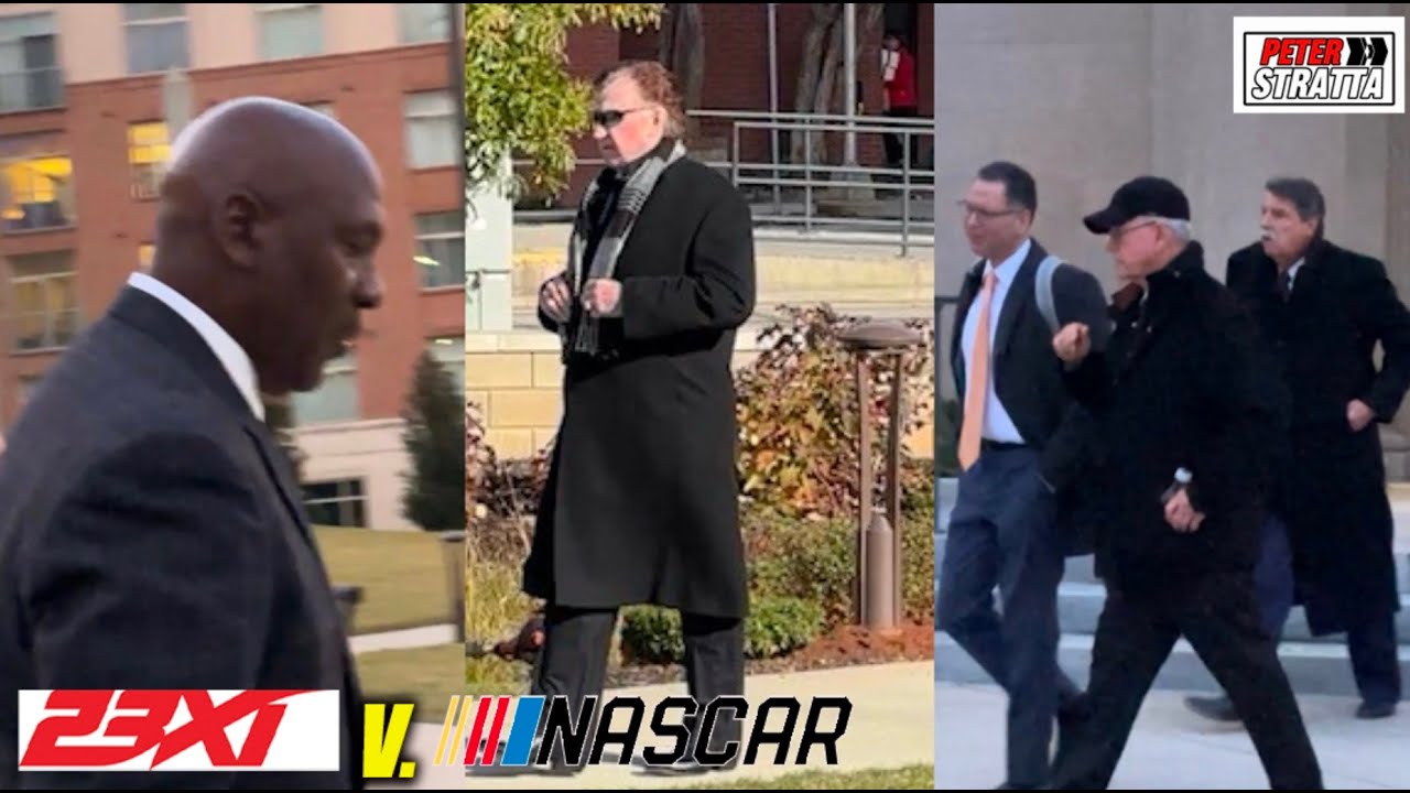 Michael Jordan, Richard Childress, & More @ NASCAR Trial Day 7 ...