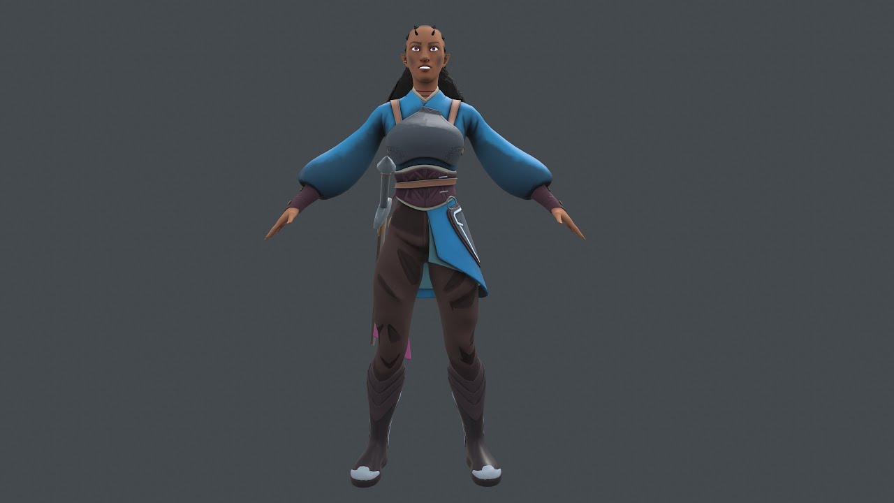 game ready characters - YouTube