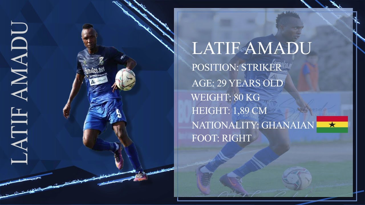 2022/2023 - Latif Amadu - Striker - Highlights - YouTube