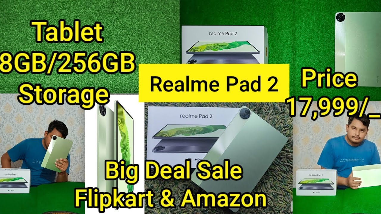 Realme Pad 2 Tablet Unboxing & Review, Big Sale Discount Flipkart ...