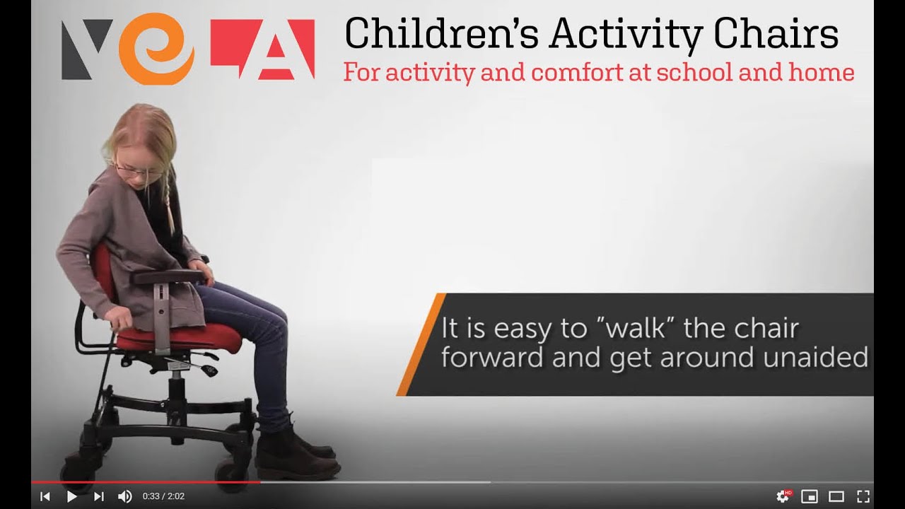 Children’s Activity Chairs - VELA Hip Hop and Tango 100ES - YouTube