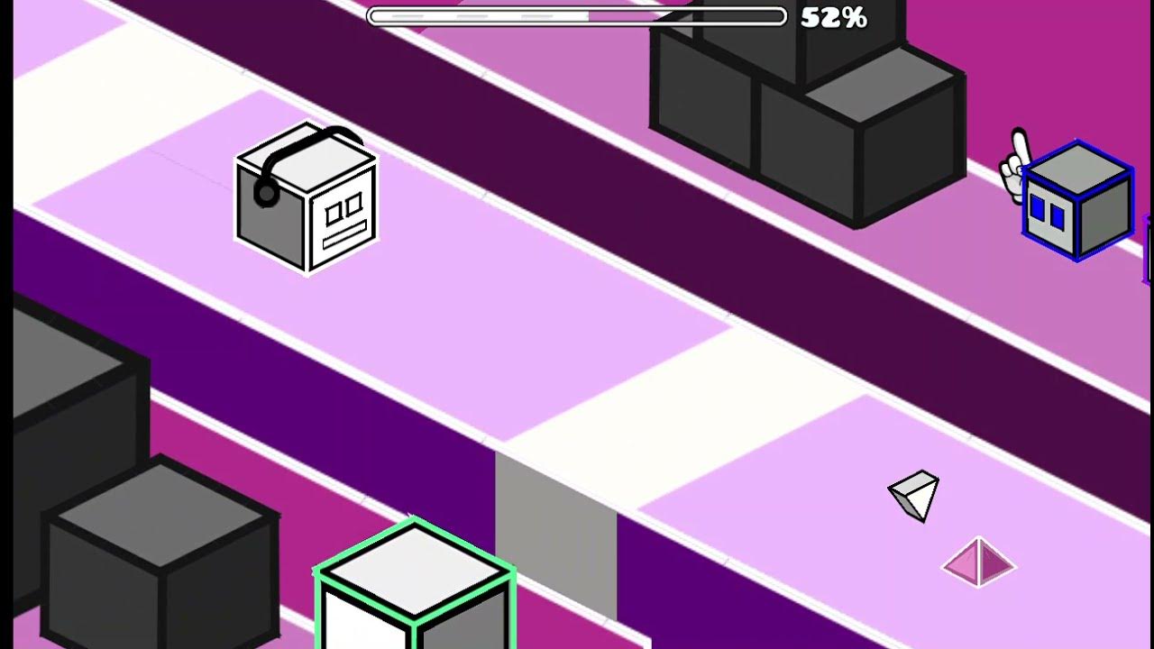 3d Dash By Girlyale02 Geometry Dash Youtube