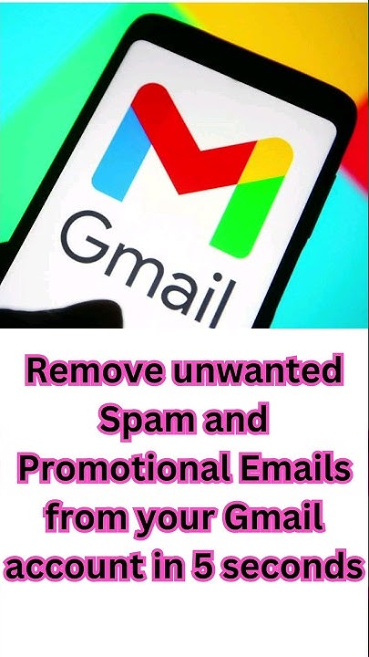 how to remove unwanted email from gmail how to clear spam mails from gmail in single click - YouTube