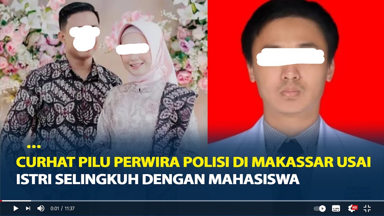 Dulu Dibiayai Kini Dikhianati Curhat Pilu Polisi di Makassar Usai Istri Selingkuh dengan ...