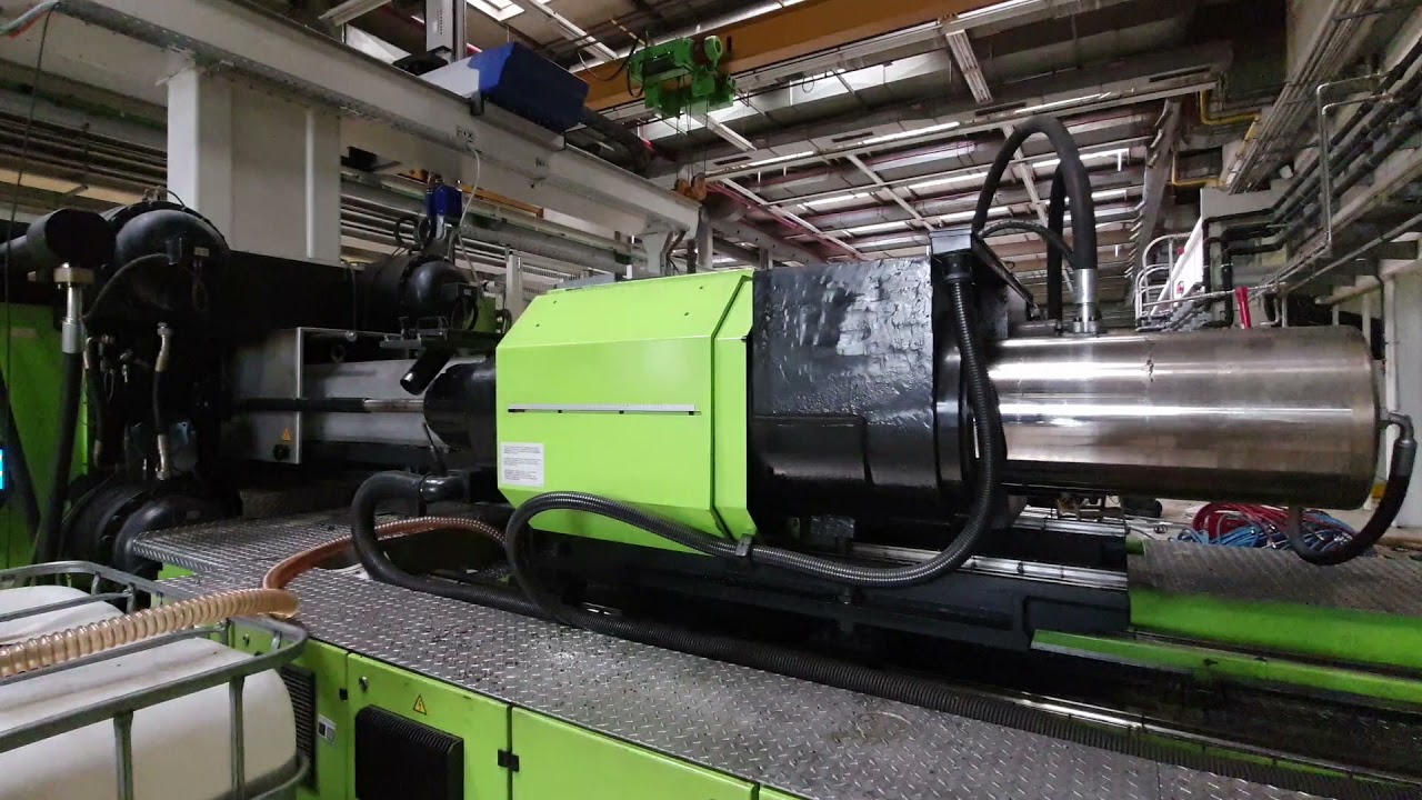 ENGEL 900 DUO injection unit - YouTube