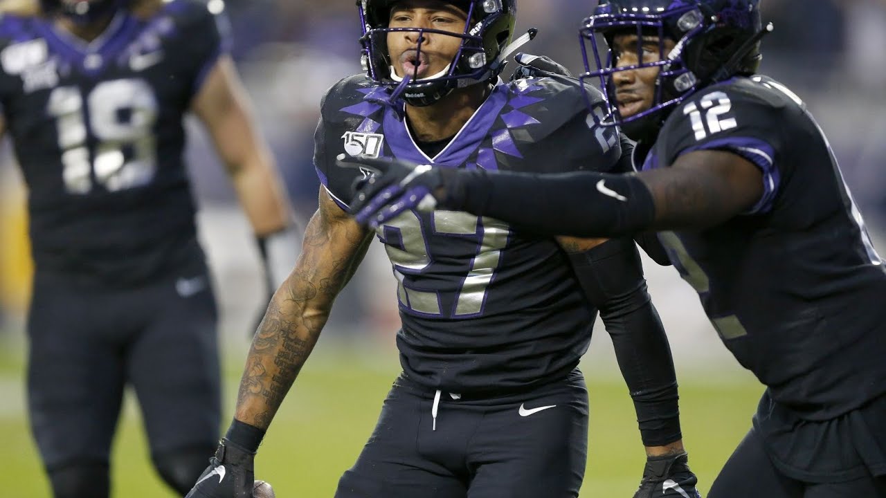 Ar'Darius Washington, S, TCU vs Oklahoma (2019) - YouTube