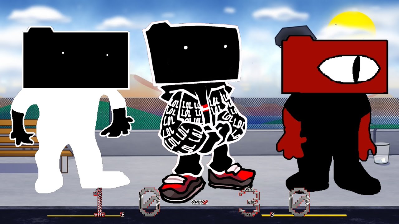 Evolution of the Bloods (Vs. Ron Bloodshed, Bleeding, Bloodbath Comparison, Old to New) (FNF ...