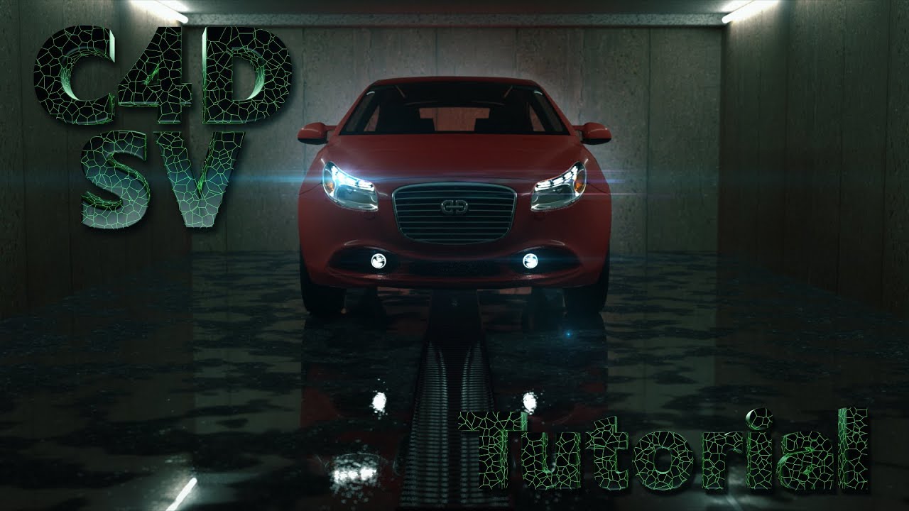 Cinema 4D Tutorial / Redshift Render / Car - YouTube