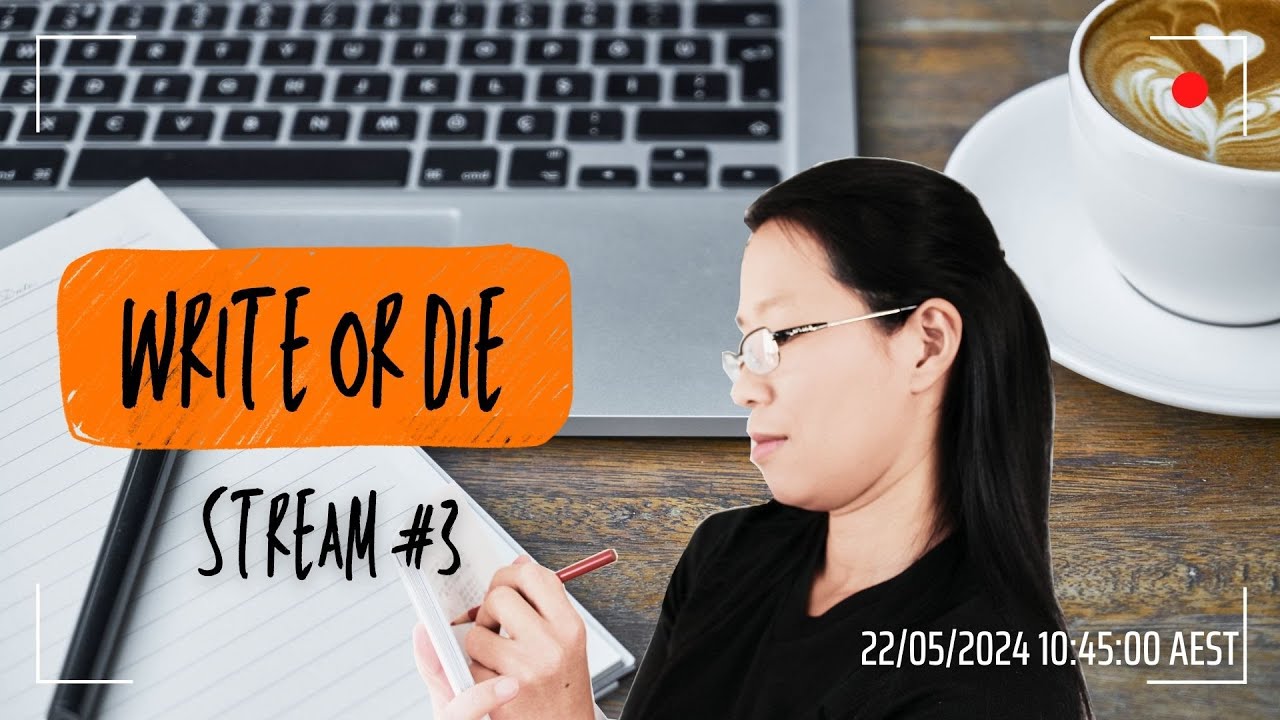 Daily Writing Stream #3 (Wed, 22 May 2024) | Write With Me - YouTube