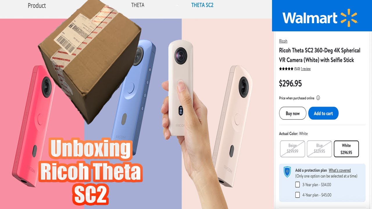 Unboxing Ricoh Theta SC2 - YouTube