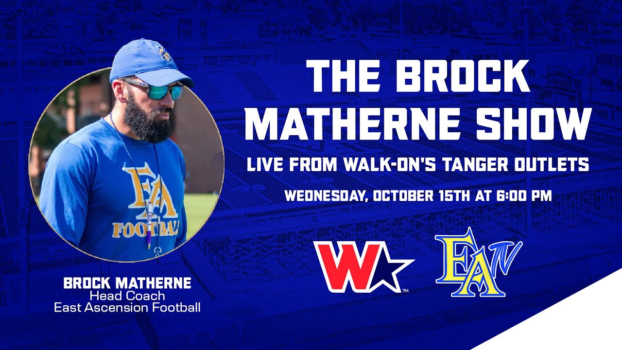 The Brock Matherne Show LIVE from Walk-On's Hwy 30 - YouTube
