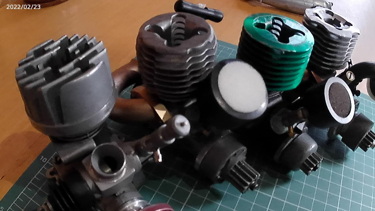 Talking about my Retro RC Nitro Engines - YouTube