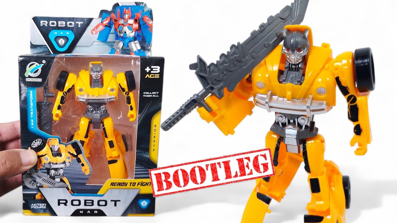 El Bumblebee Vochito🚕 Energon BOOTLEG mas chikito de Shunqirun!😱💛 ...