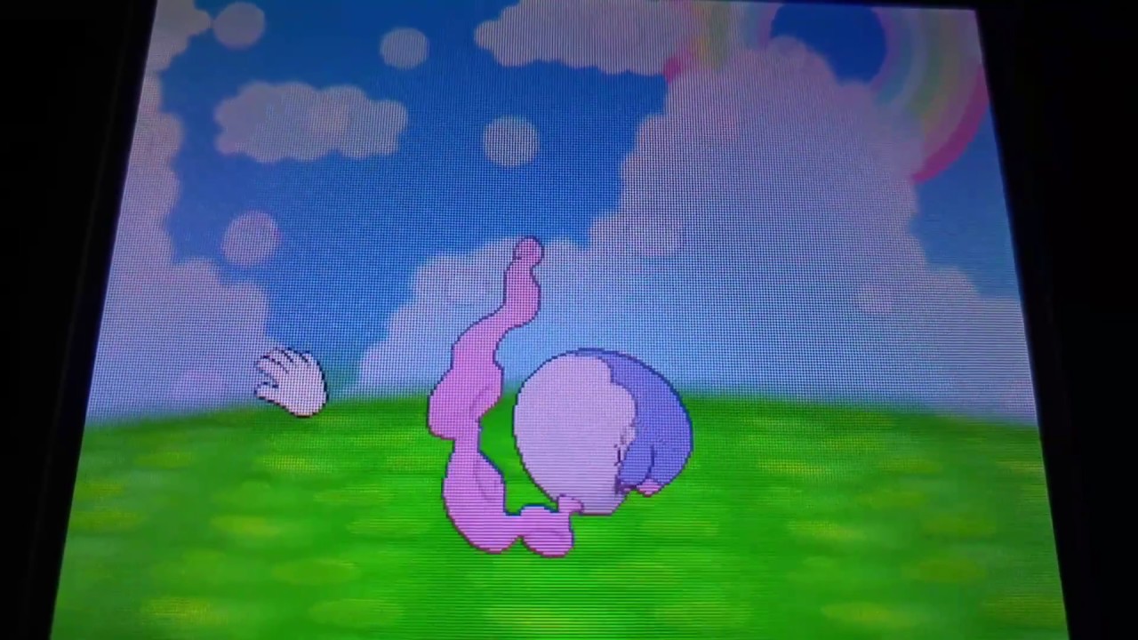 How Musharna sleeps in Pokémon Amie - YouTube