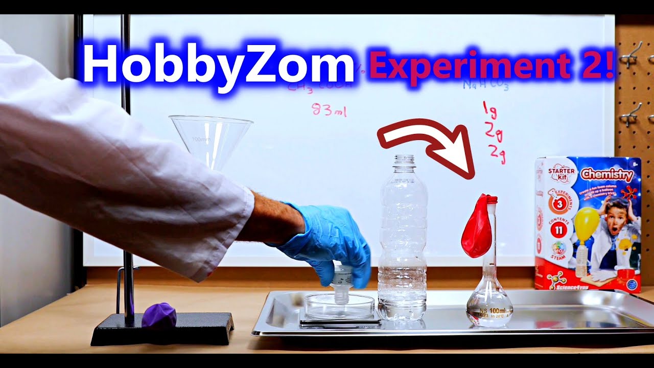 The Science of Inflating a Balloon with Carbon Dioxide! - YouTube