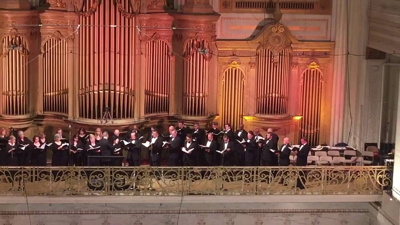 Peter Richard Conte plays Psaume 150 (Cesar Franck) on the Wanamaker ...