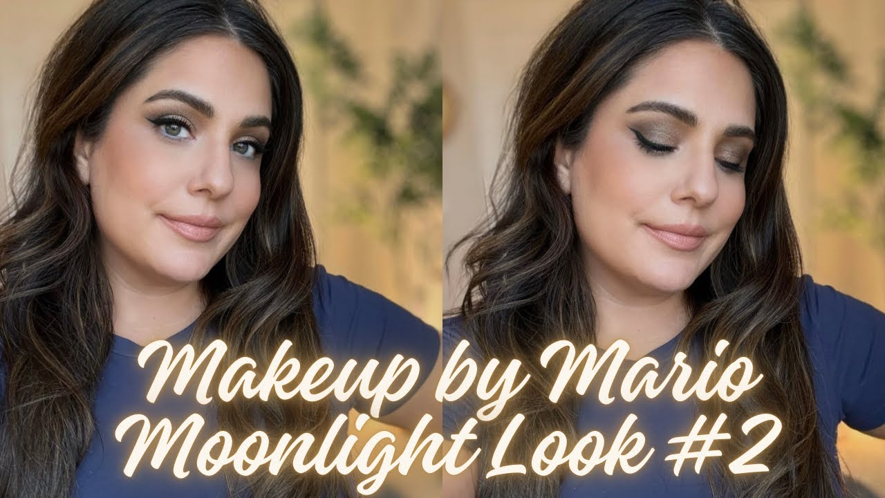MAKEUP BY MARIO ETHEREAL EYES MOONLIGHT EYESHADOW PALETTE! LOOK #2 ...